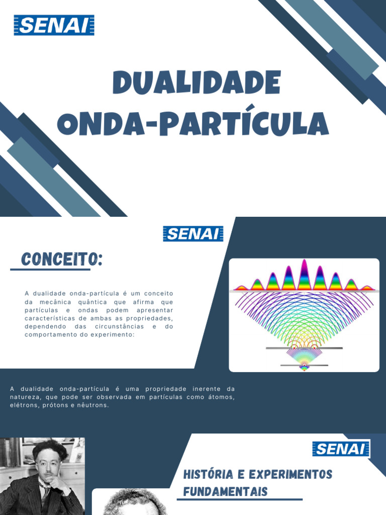 Dualidade Onda-Particula PDF | PDF | Luz | Ondas