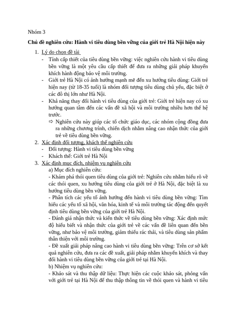 XHH Nghiên C U KH | PDF