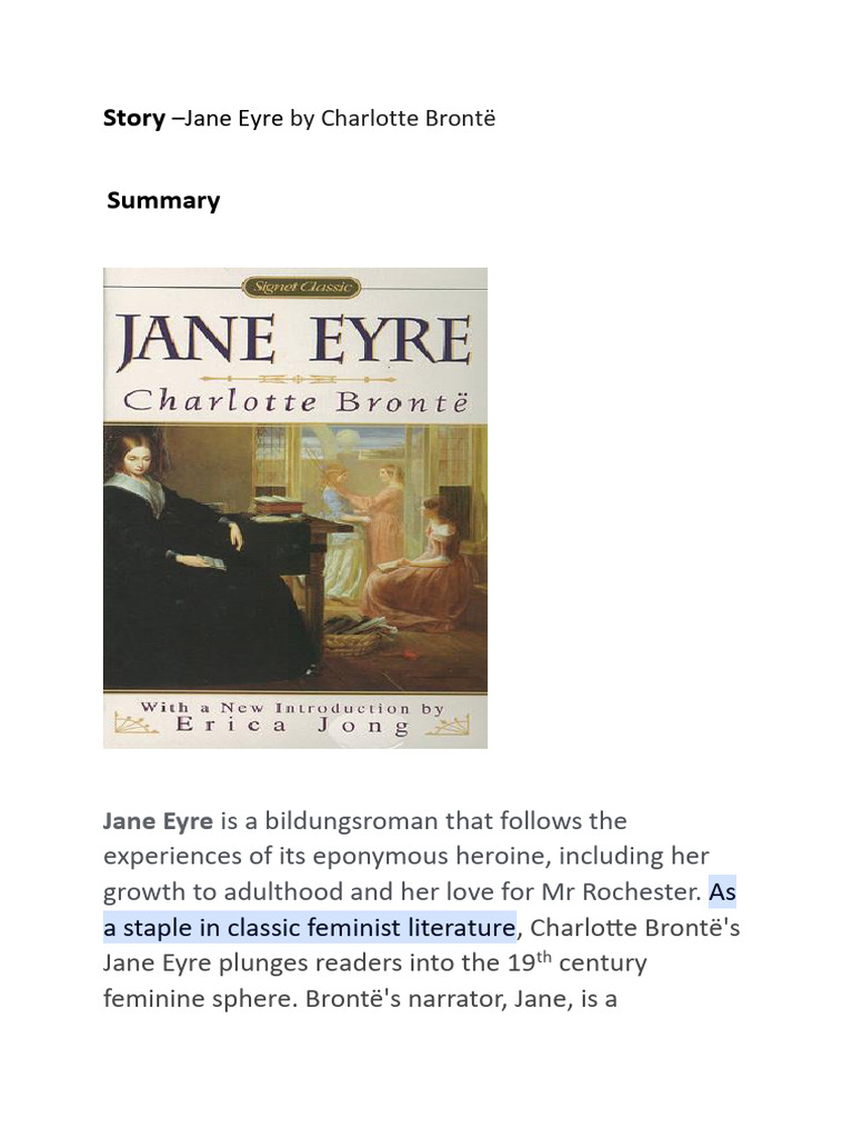 Jane Eyre by Charlotte Brontë | PDF
