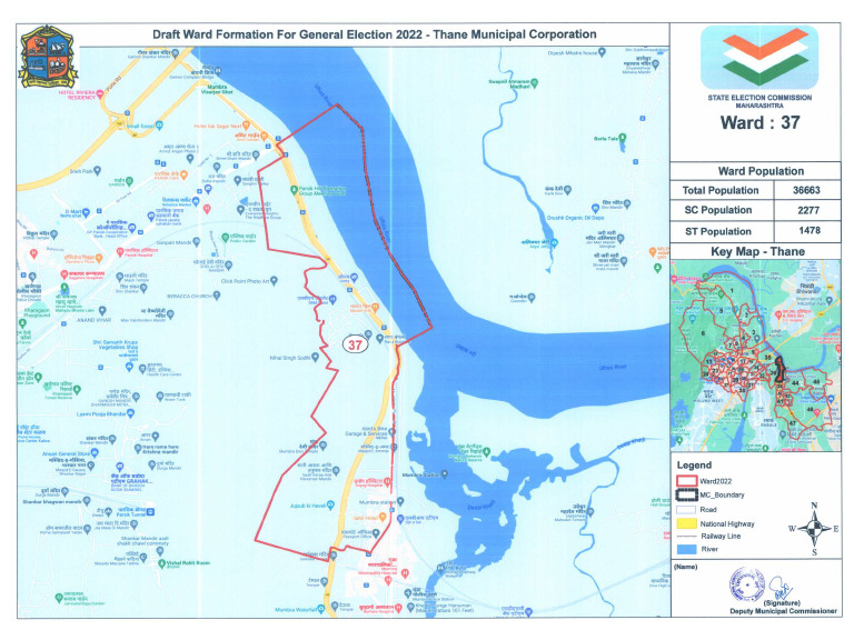 Prabhag No. 37 Map | PDF