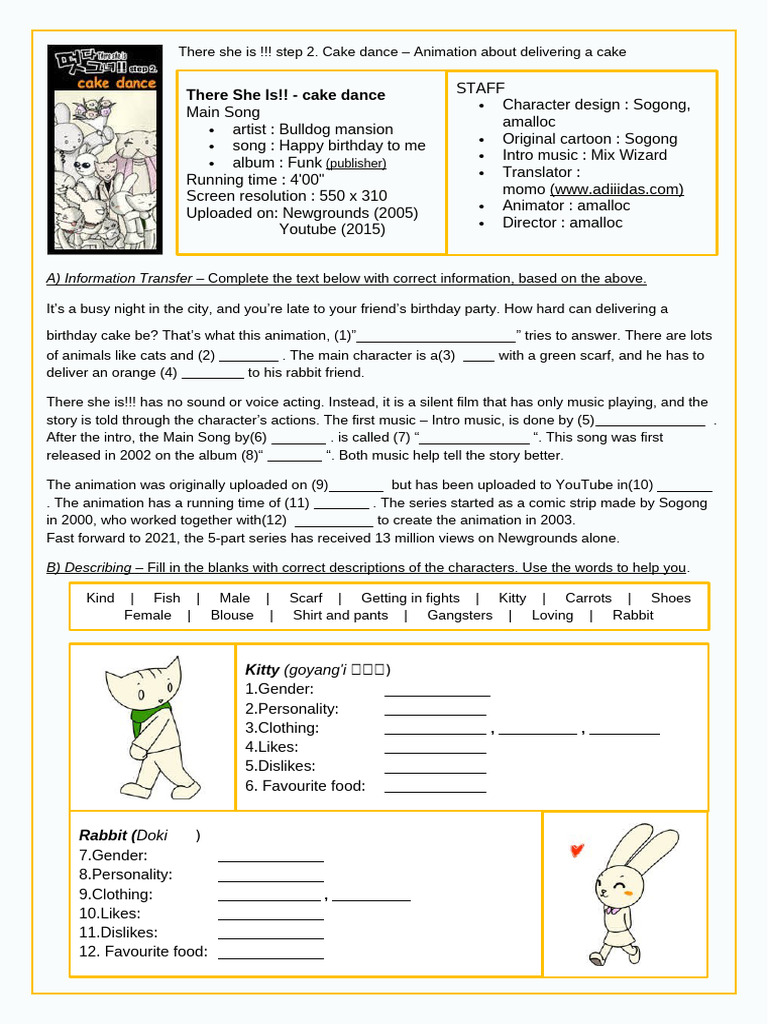 INFORMATION TRANSFER EXERCISES | PDF
