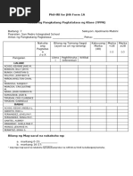 Phil-IRI Form 1a and 1b | PDF