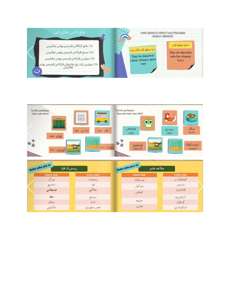 Nota Jawi Thun 4 | PDF