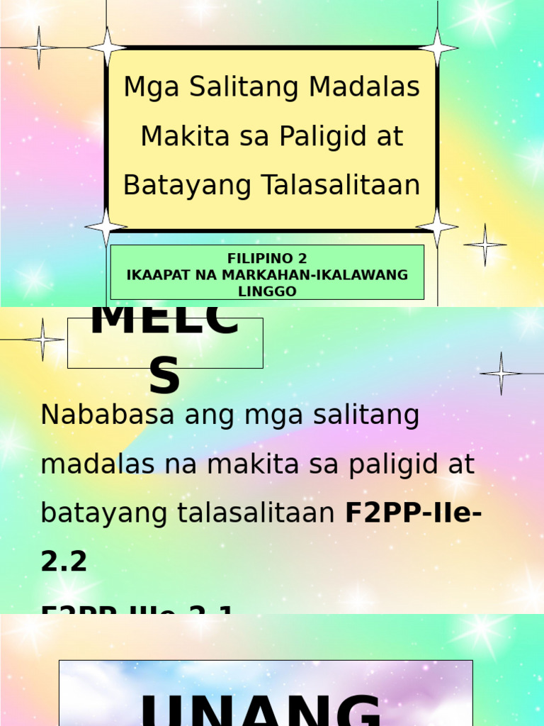 Filipino PPT q4w2 | PDF