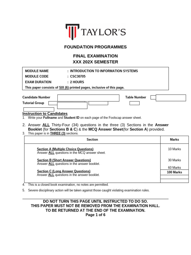 Mock Exam Paper (1) | PDF | Agile Software Development | Systems ... Mock Exam Paper (1) | PDF | Agile Software Development | Systems ...