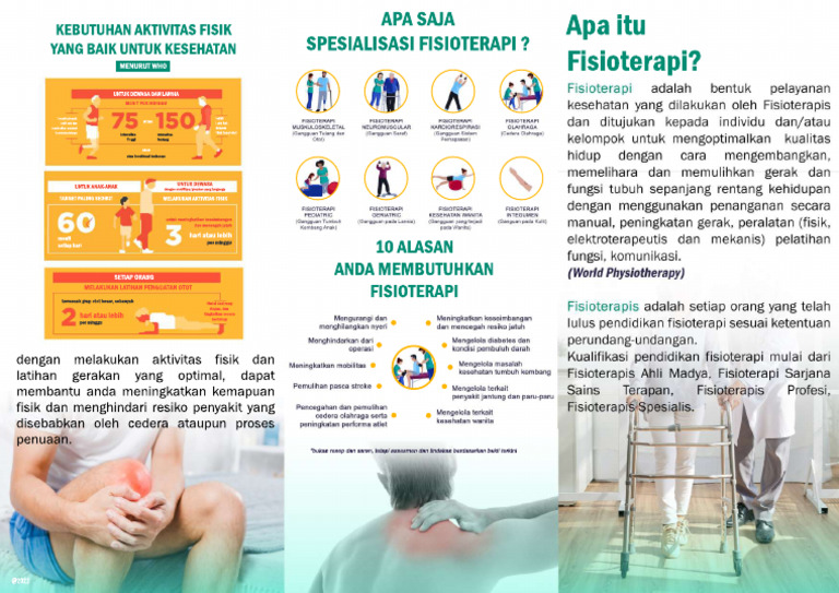 Leaflet 3fold Fisioterapi Compressed Compress | PDF