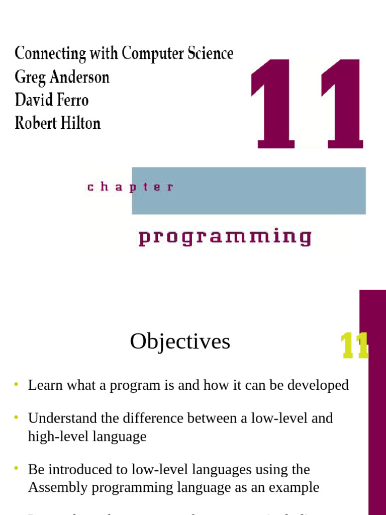 10A Chapter11 Programming Python | PDF | Control Flow | Computer Program