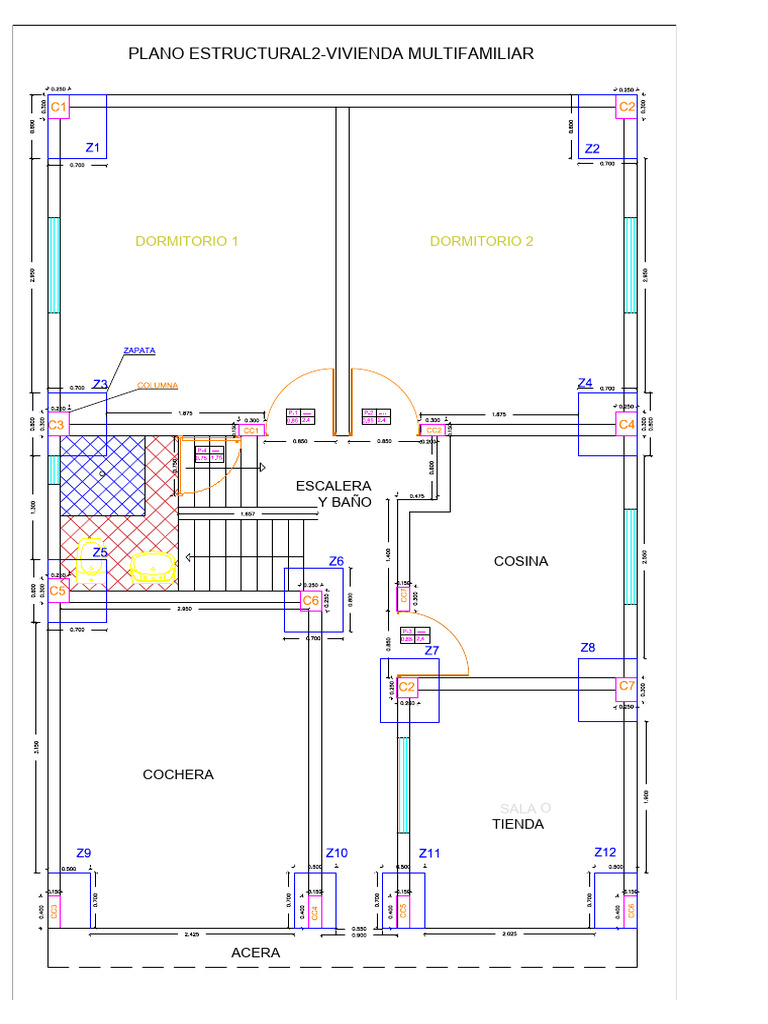 Plano Estructural 2 | PDF