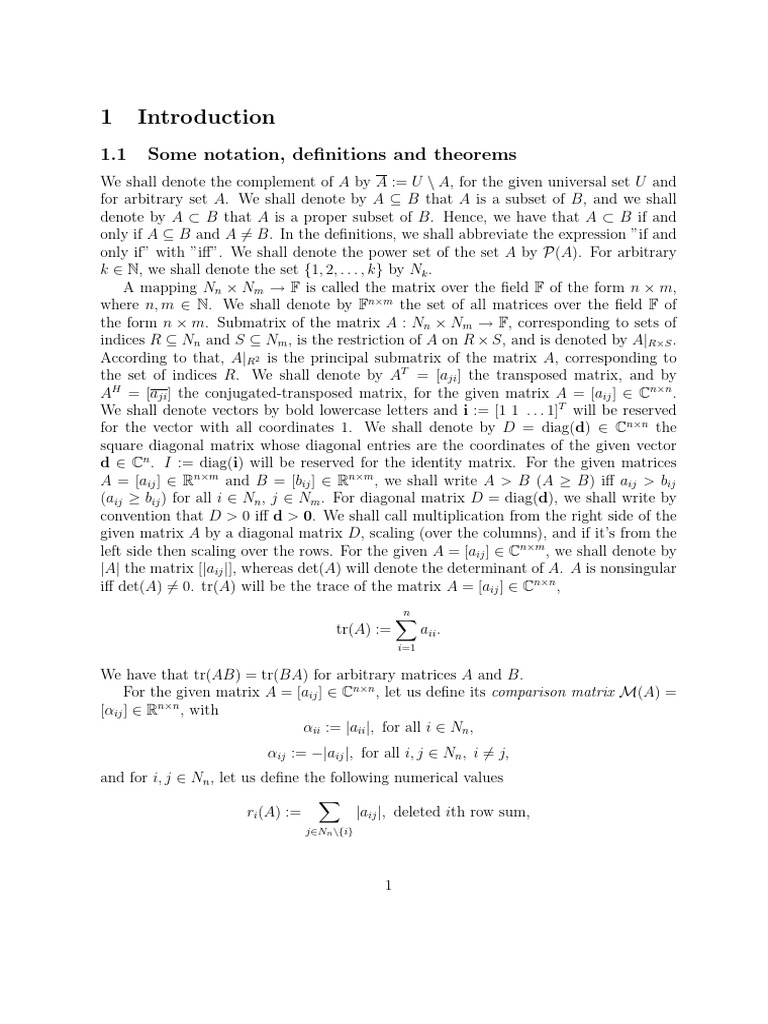 Bounds For Norms of Matrix Inverse | PDF | Eigenvalues And Eigenvectors | Matrix (Mathematics)