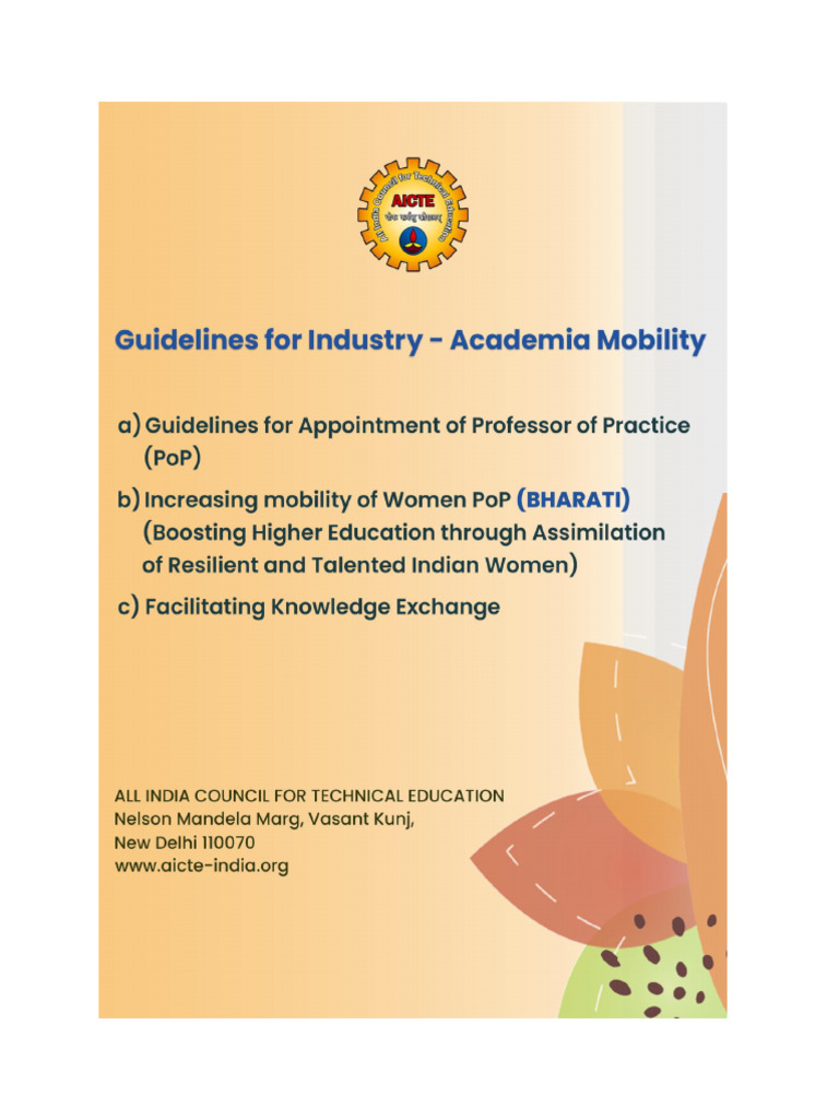 Guidelines for Professors of Practice | PDF | Collaboration | Curriculum
