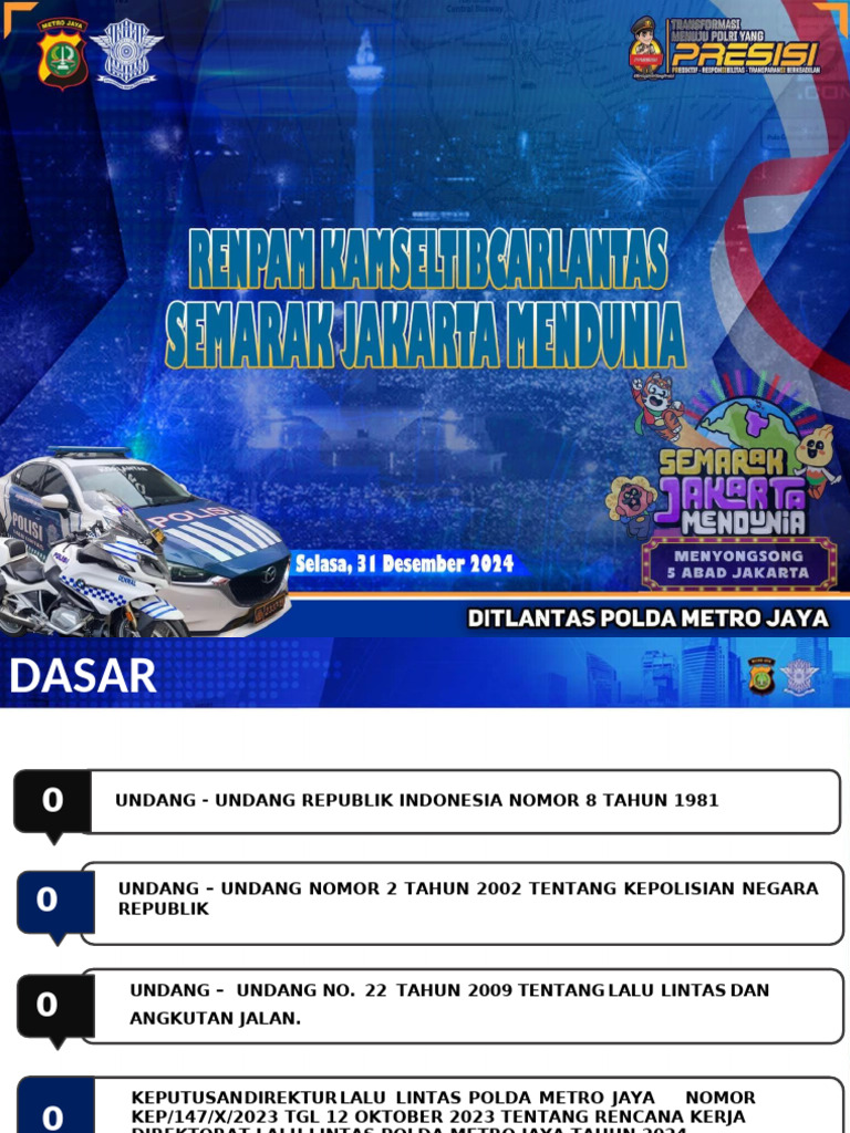 Renpam Semarak Jakarta Mendunia Edit | PDF