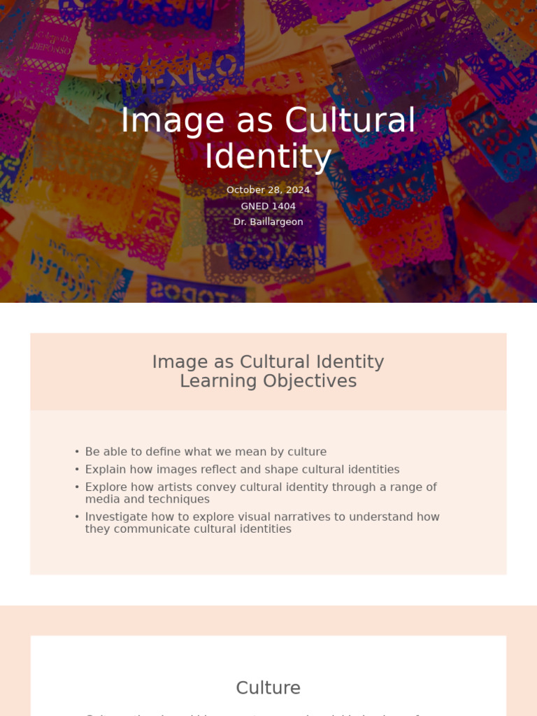 Image As Cultural Identity | PDF | Identity (Social Science) | Amazons