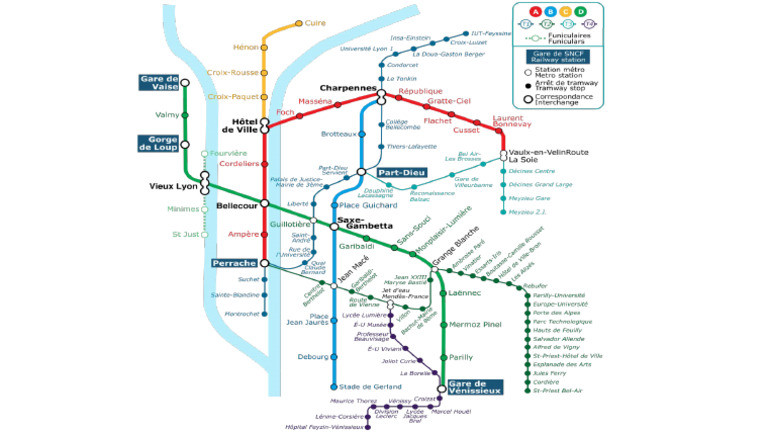 plan de metro de Lyon | PDF