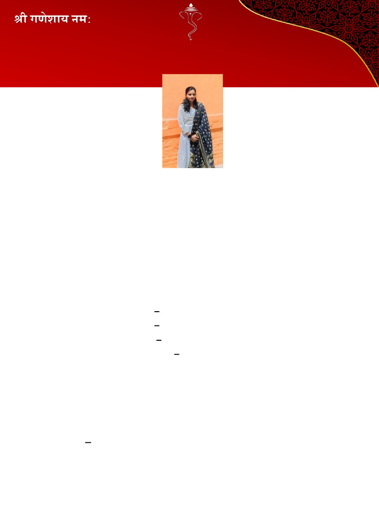 Personal Profile of Preeti Singh | PDF