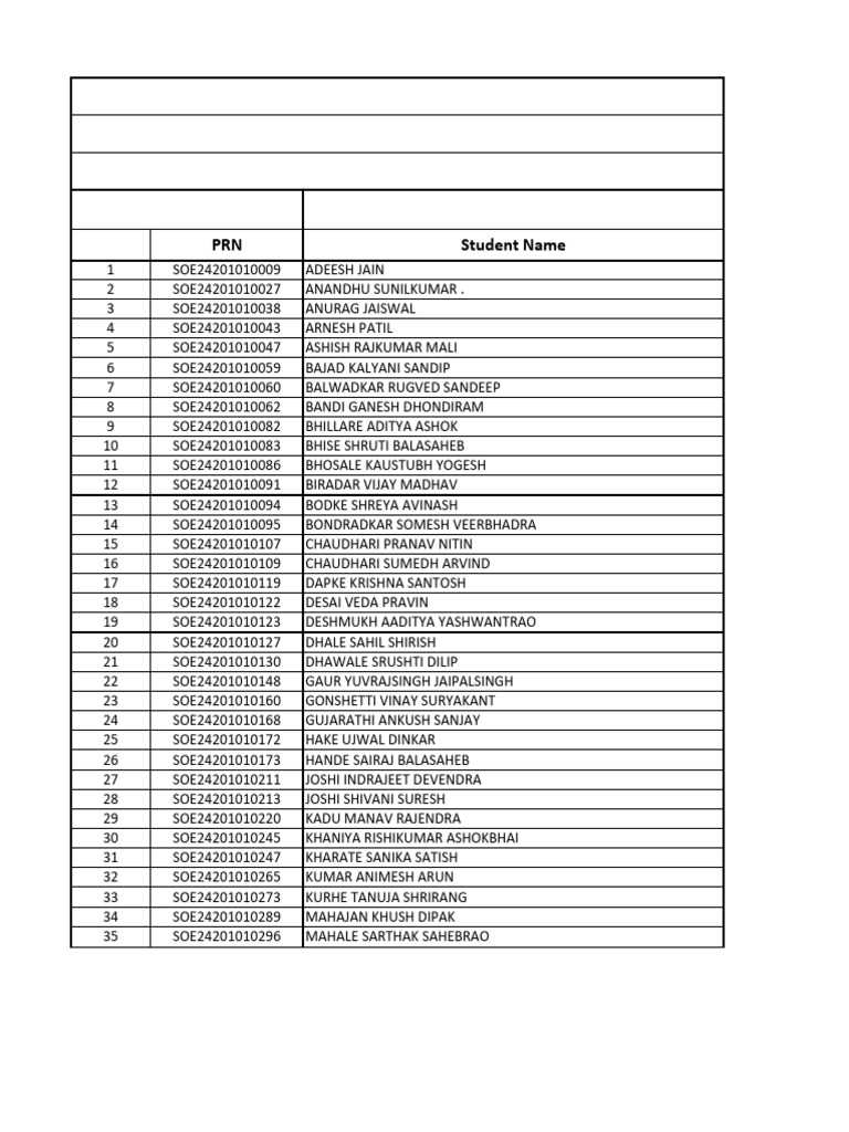 Basic Electrical Engineering Seating Arrangement | PDF