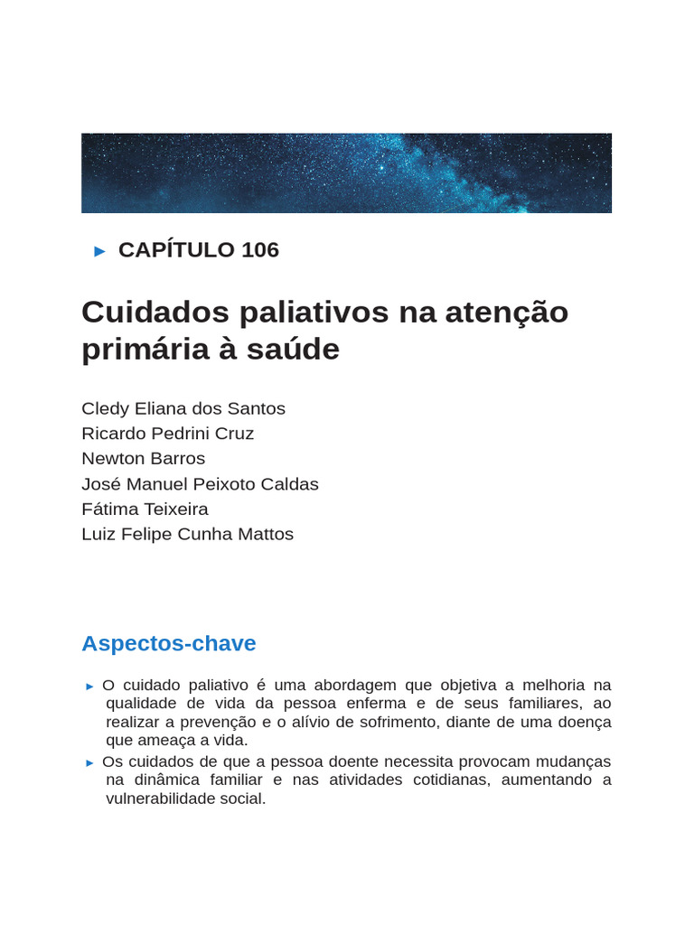 Cuidados Paliativos Gusso | PDF