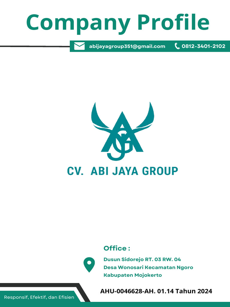 Company Profile CV. ABI JAYA GROUP | PDF