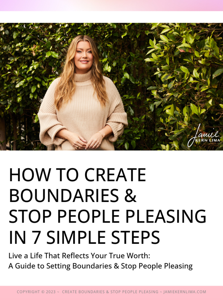 Guide On How To Stop People-Pleasing | PDF | Self Esteem | Psychology
