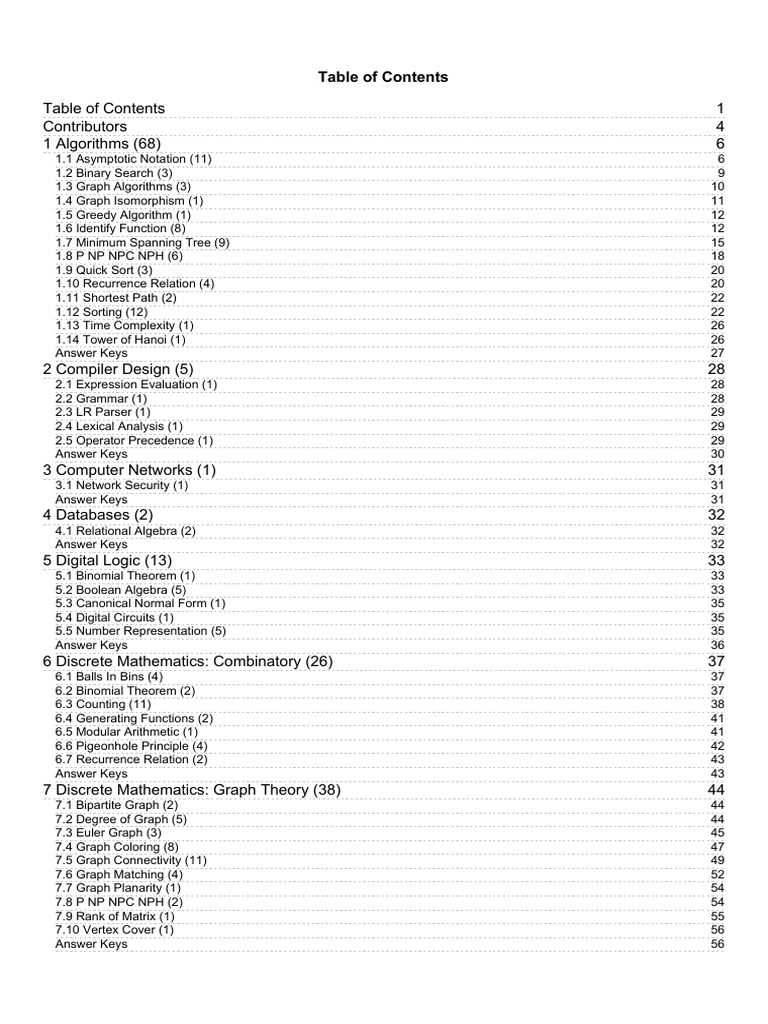Comprehensive Guide to Algorithms and Data Structures | PDF | Time ...