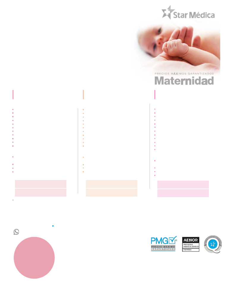 Paquetes Maternidad 2024 | PDF | Parto | Ciencias de la Salud