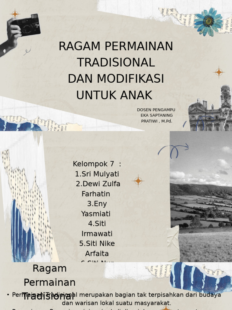 Permainan Tradisional & Modifikasi Anak | PDF