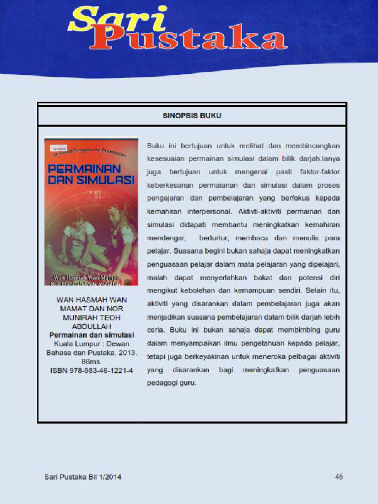 Saripustaka Bil 1 2014 (1) - 046 | PDF