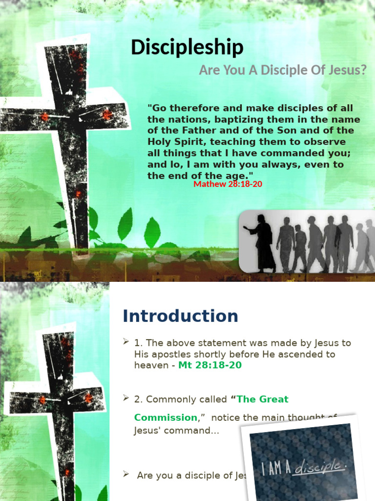 Discipleship | PDF | Disciple (Christianity) | Jesus