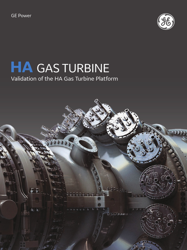 Gea32162 Ha Gas Turbine Validation of The Ha Gas Turbine Platform | PDF ...