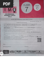 IMO Class6 2025-26 SetA | PDF