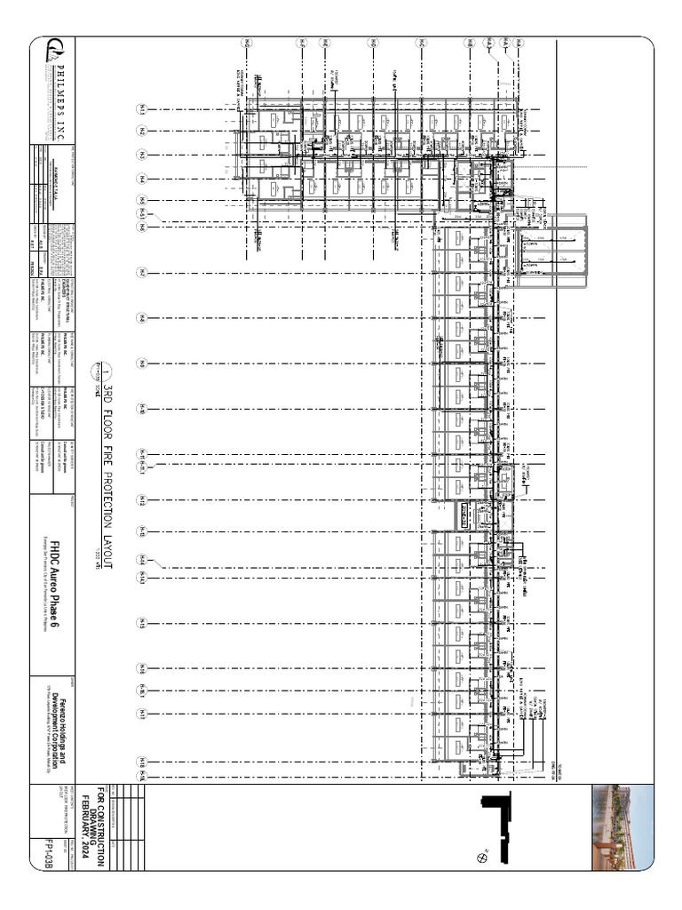 Fp1-03 3rd Floor Fire Protection Layout | PDF | Makati