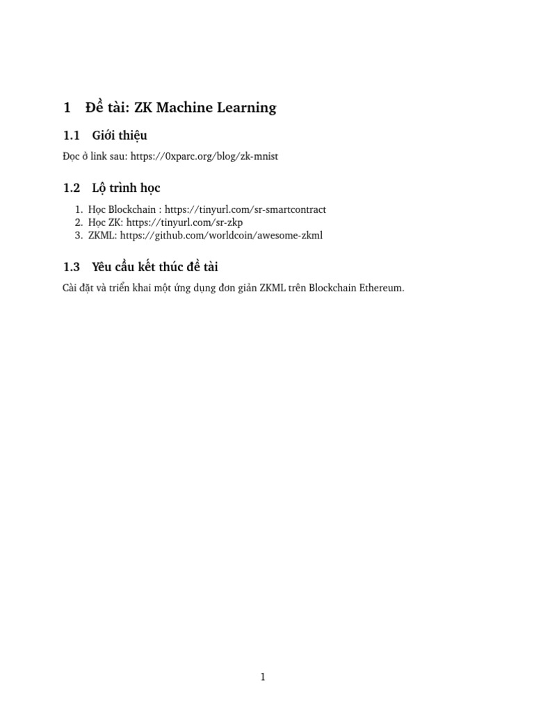 ZKML | PDF