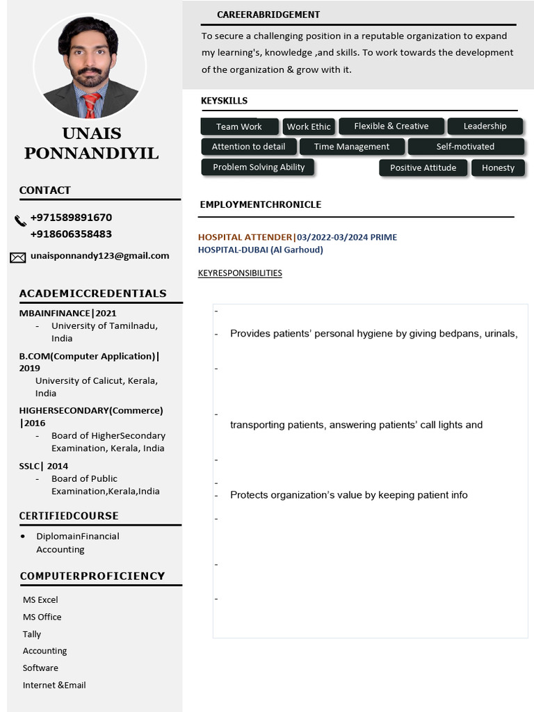 Hp new CV2 | PDF | Health Care