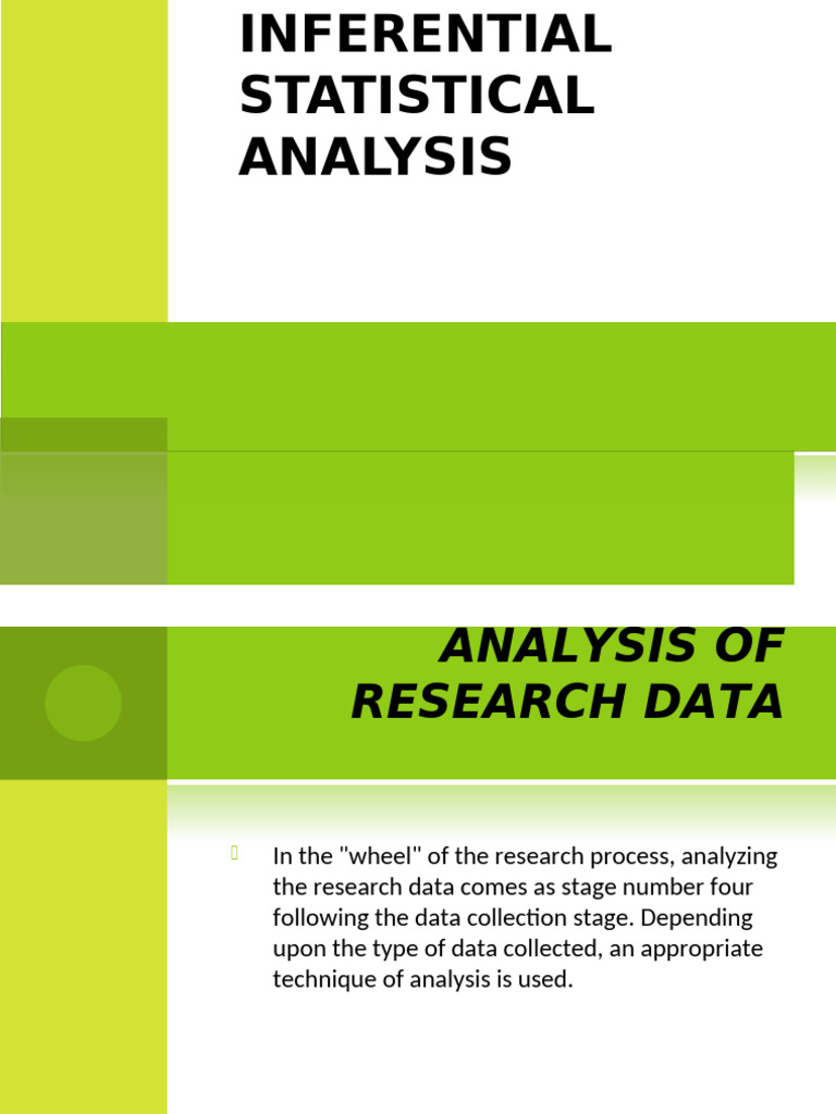 Lecture Inferential Statistical Analysis | PDF | Type I And Type Ii ...