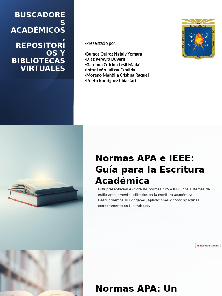 Normas APA e IEEE en Escritura Académica | PDF | Instituto de ...