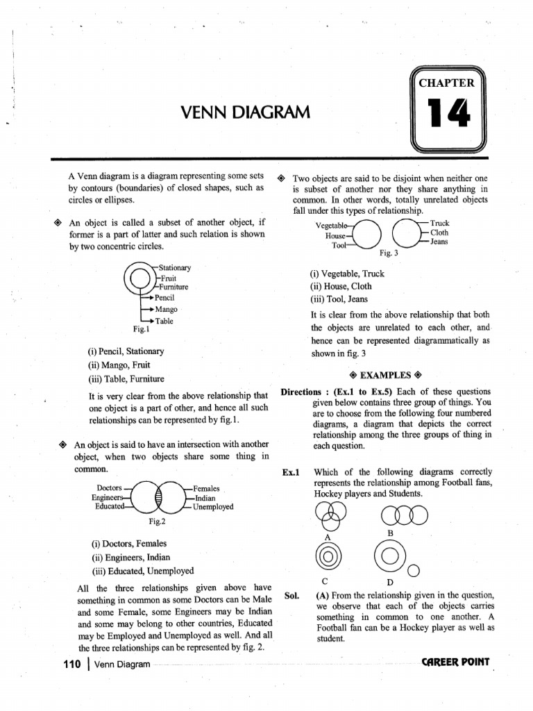 14.VENN DIAGRAM | PDF