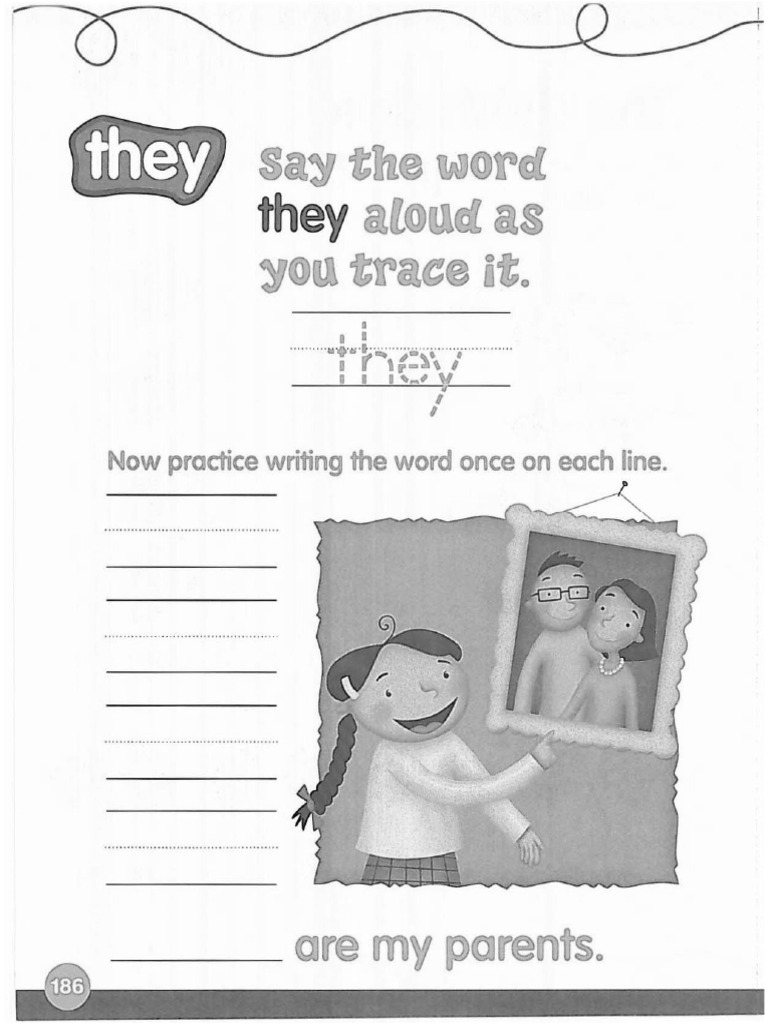 sight word - they | PDF
