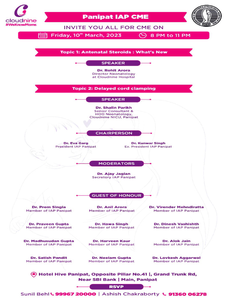 CME Invitation-10th March, 2023 | PDF