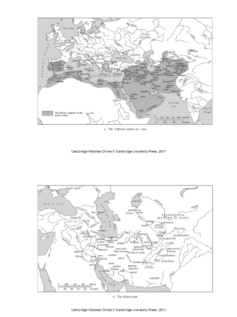 CNH 1 - Formation of Islamic World, 7th To 11th Centuries (2010) - 2 | PDF