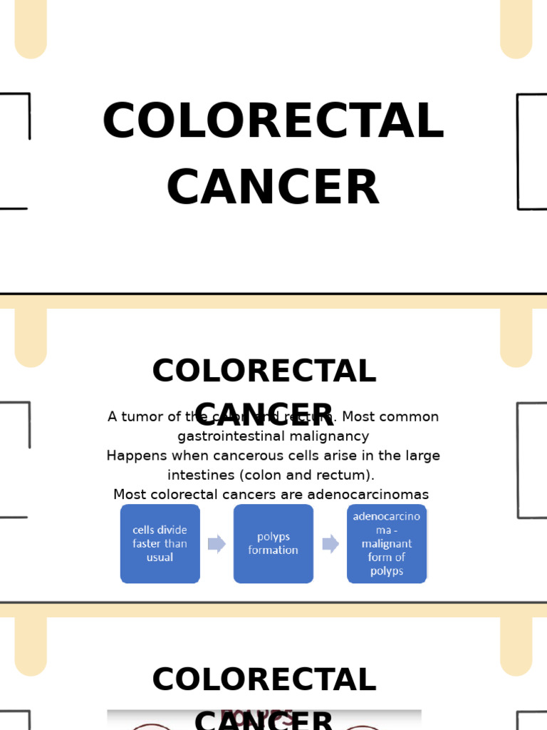 Colorectal Cancer Pdf Colorectal Cancer Cancer