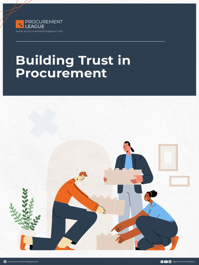 Building Trust in Procurement | PDF | Corporate Social Responsibility ...