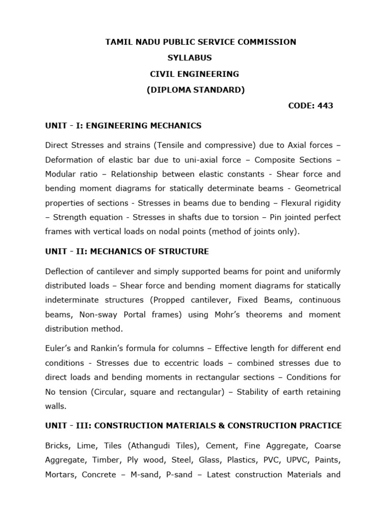 Civil Engg-English - 23.12.2024 | PDF | Beam (Structure) | Bending