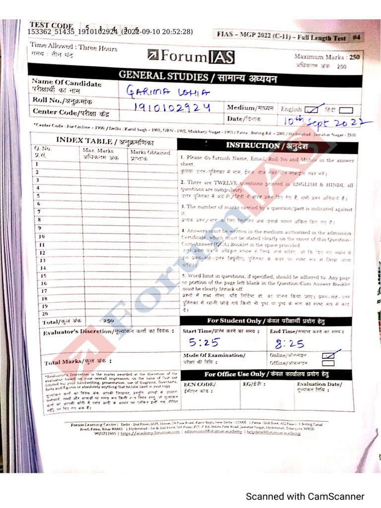 Garima Lohia Rank 2 MGP Copy 5 Ethics | PDF