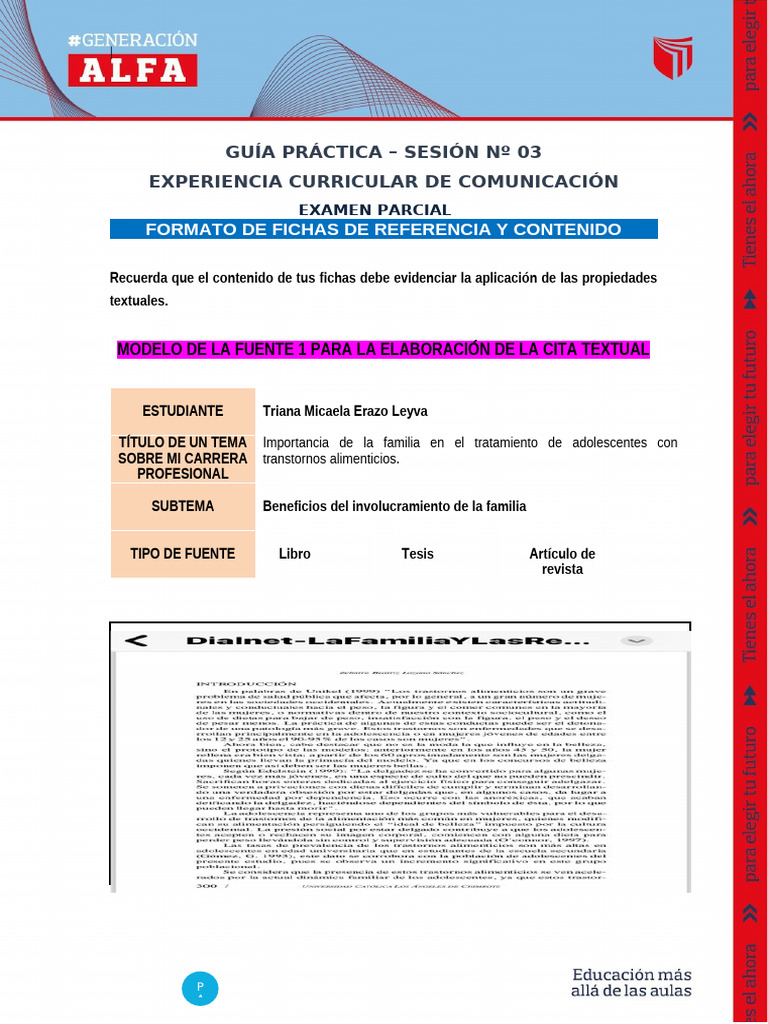 Formato para El Examen Parcial | PDF