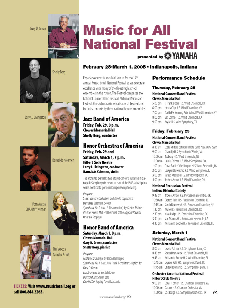 HBOA 2008 | PDF | Orchestras | Classical Music Groups