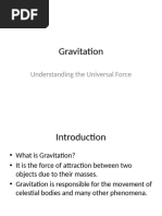 Gravitation PPT Class9 | PDF