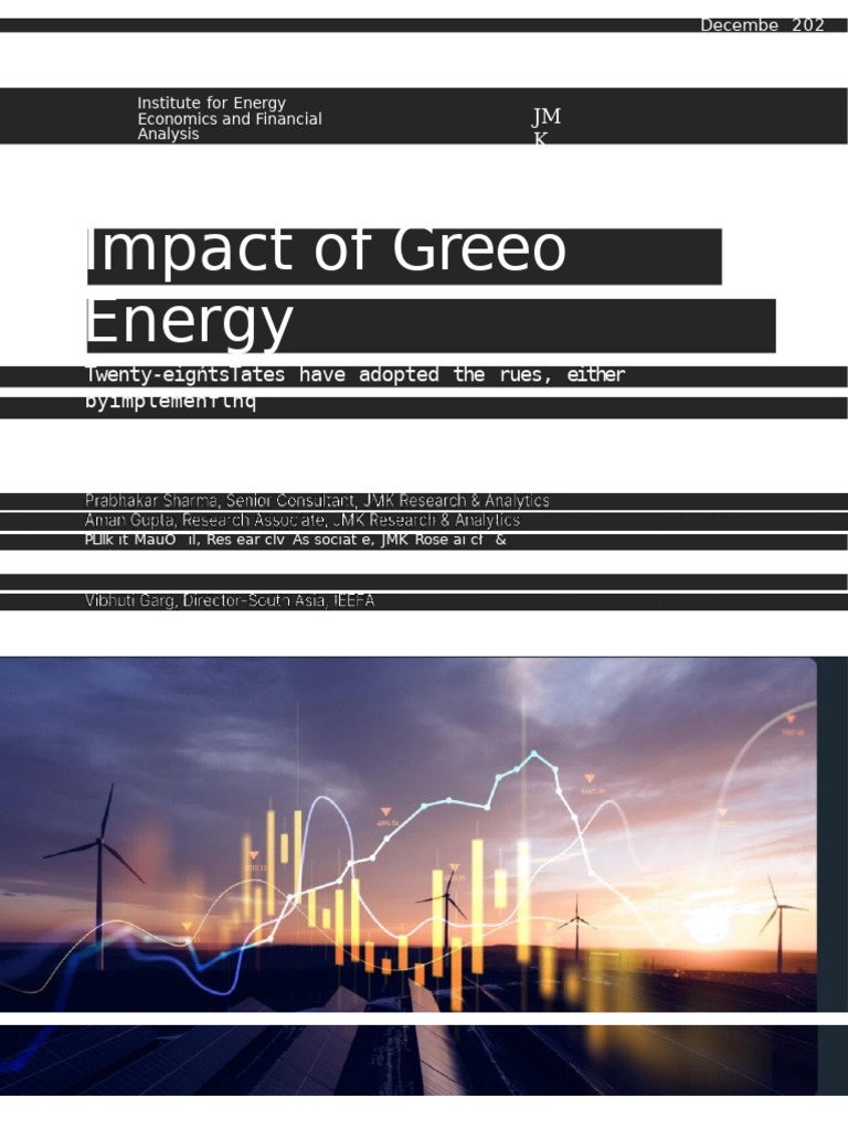 Impact of Green Energy Open Acess Dec2024 2 | PDF | Renewable Energy | Sustainable Energy