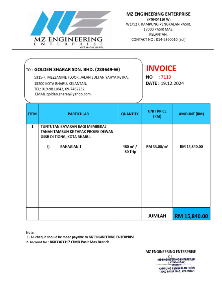 7119 Tanah Bahagian 1 | PDF