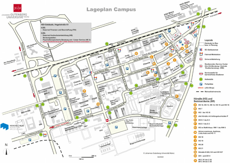 JGU Campusplan | PDF