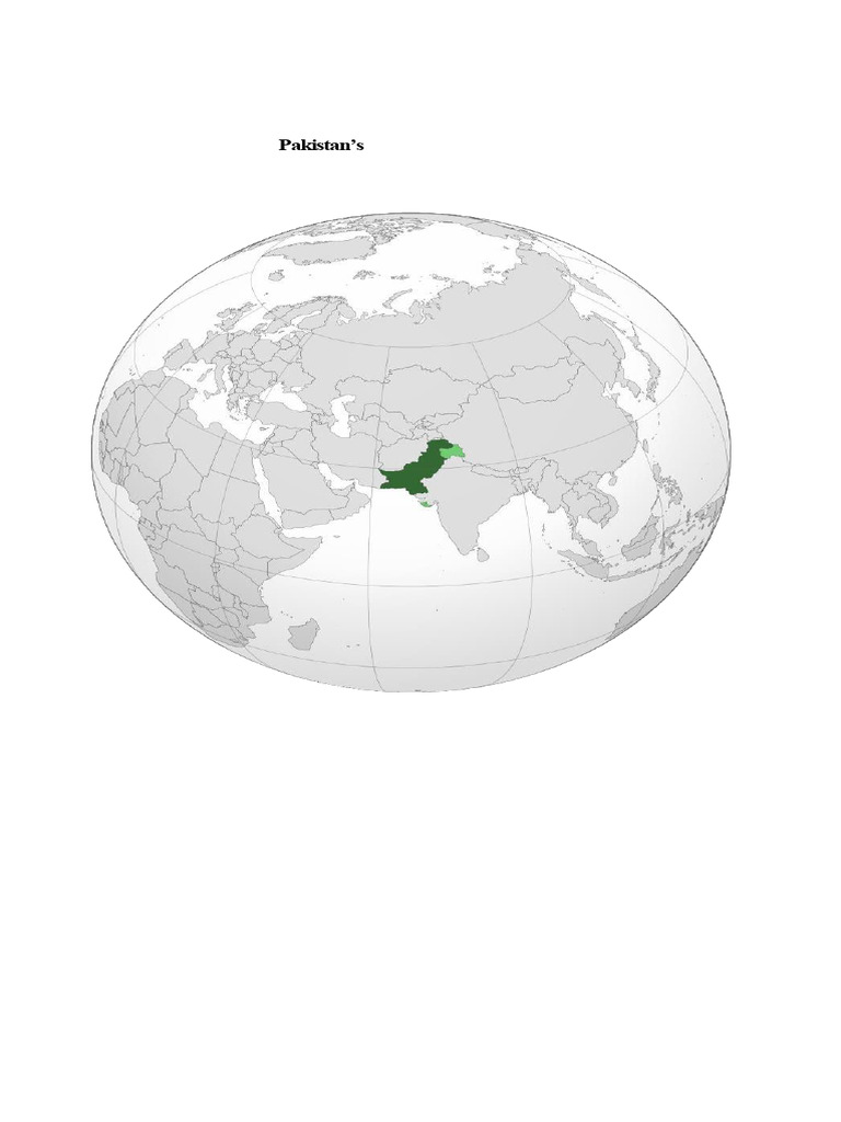 Geostategic Pak-2022 Spring Handouts | PDF | International Relations | Global Politics