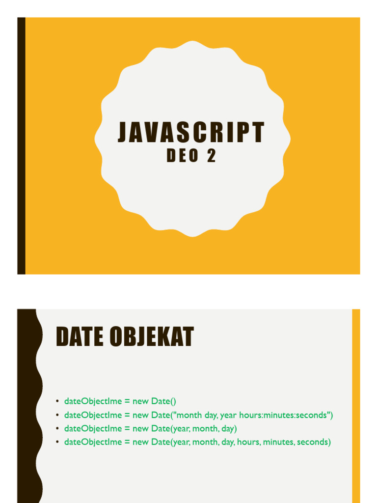 Javascript-2 Deo | PDF